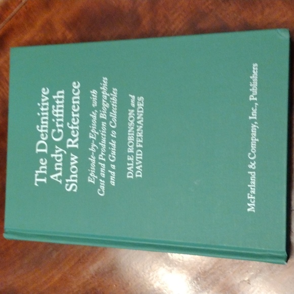Other | The Definitive Andy Griffith Show Reference Hard Cover Book ...